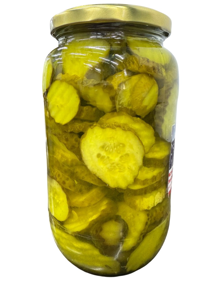 Crunchy Gherkin Slices American Choice Dill Pickles 12x1L