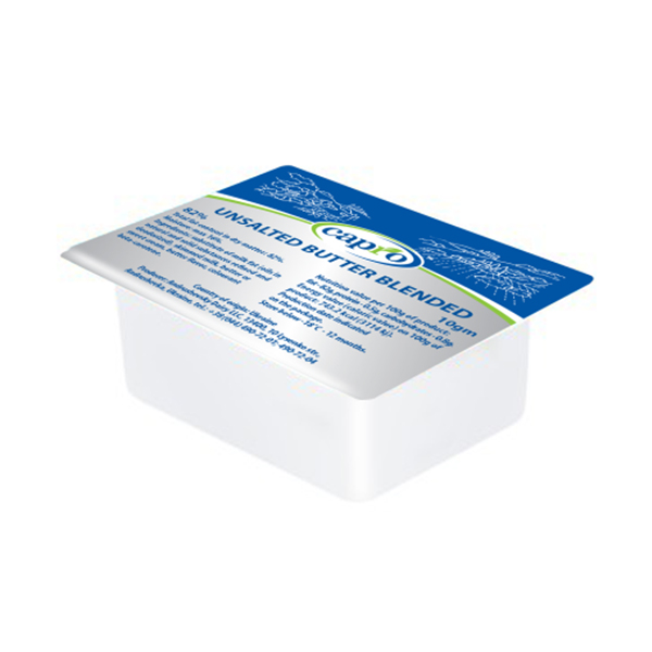 Blended butter portion 10gms "Capro" - INAS EXIM LLC