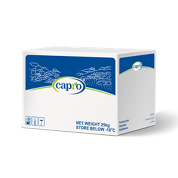 Sweet cream butter 82,5% "Capro" 25 kg