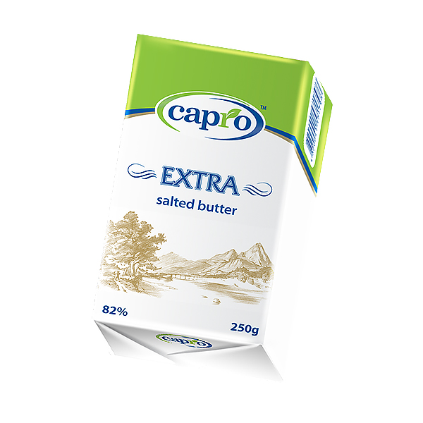 Salted sweet cream butter 82,5% "Capro" - INAS EXIM LLC